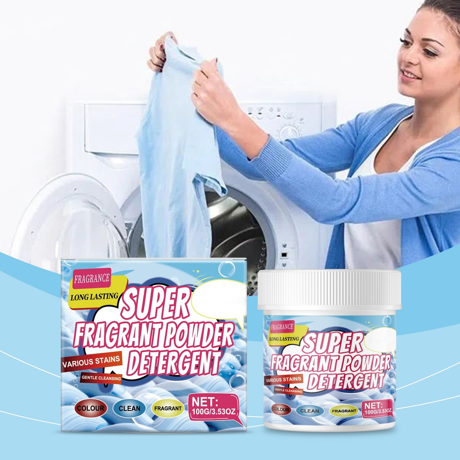 Laundry Detergent Powder | Original Scent Clean Laundry Detergent ...