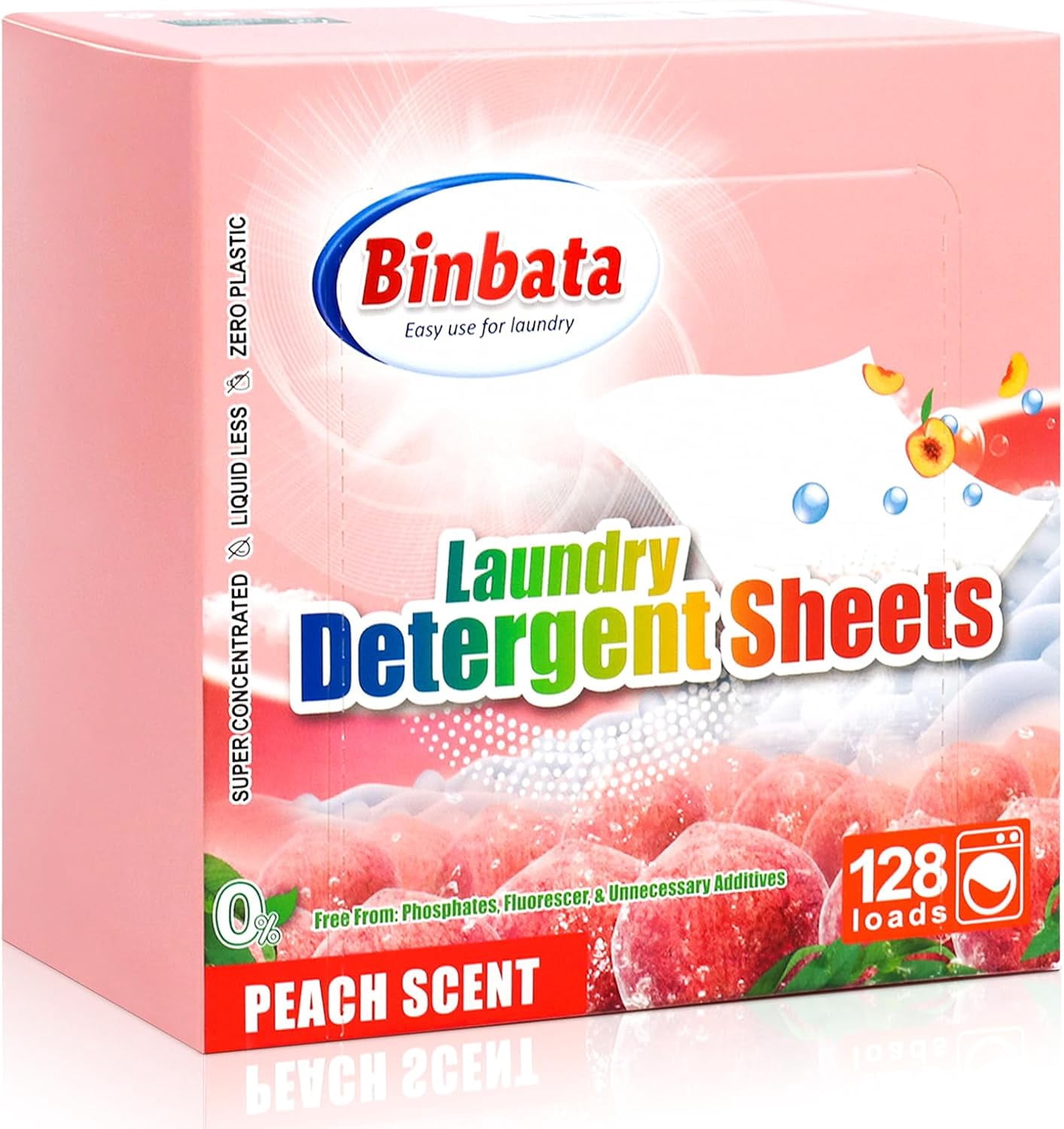 Laundry Detergent Sheets - Up To 128 Loads, Hypo ergenic, Eco-Friendly ...