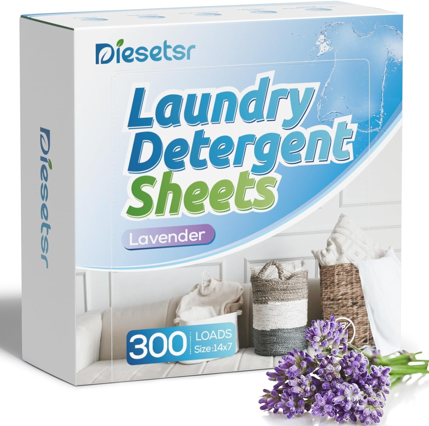Laundry Detergent Sheets 150 Counts 300 Small Loads Travel Laundry ...