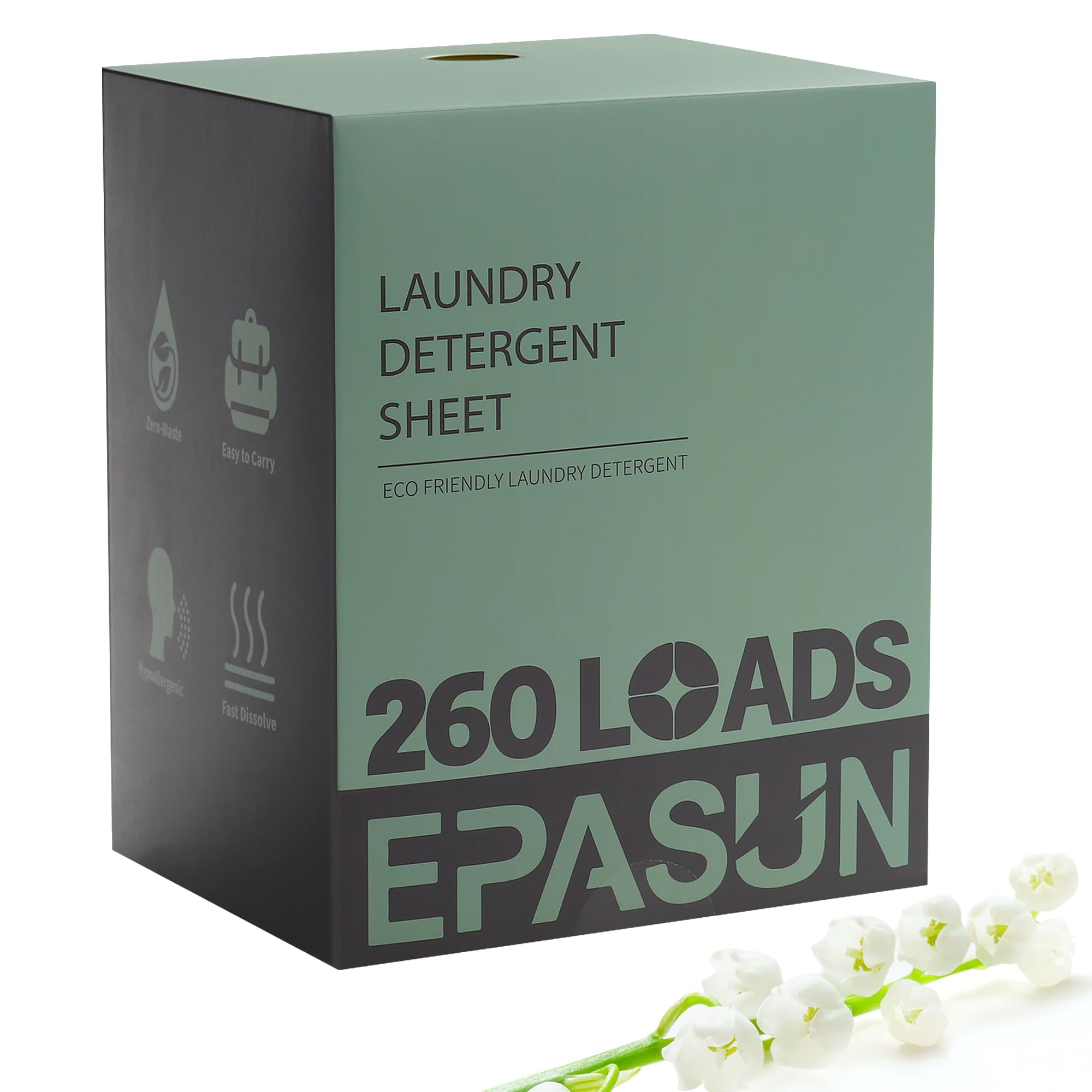Laundry Detergent Sheets Up To 260 Loads for Lower Cost and Last Longer ...