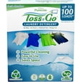Purecise Toss & Go Laundry Detergent Sheets Eco Friendly 50 Count Up to ...
