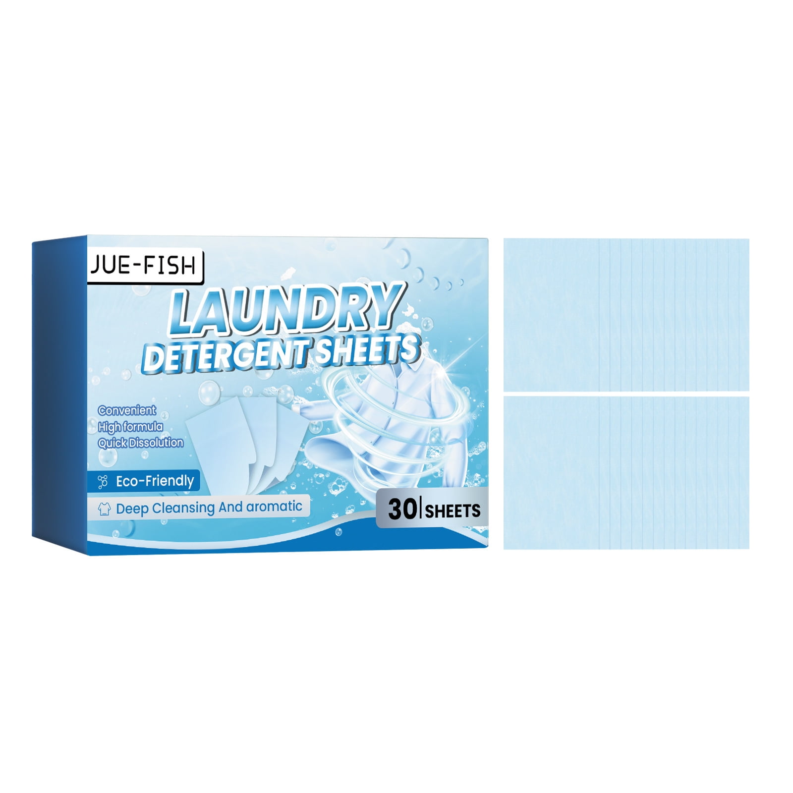 Laundry Detergent Sheets, Deep Cleaning Clothes Remove Oil Stains And ...