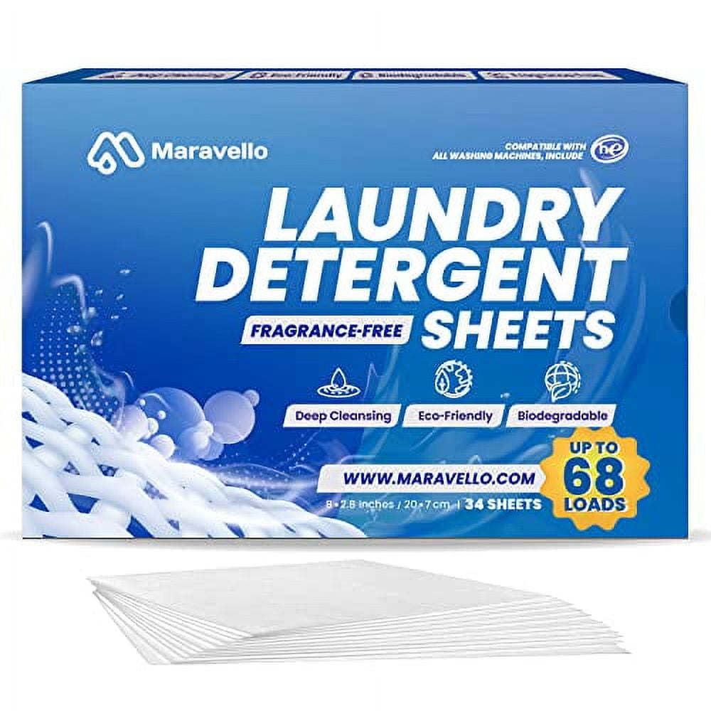 Laundry Detergent Sheets Eco Friendly: Maravello Clothes Detergent ...