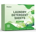 Laundry Detergent Sheets, Hypoallergenic Laundry Sheets Detergent, Eco ...
