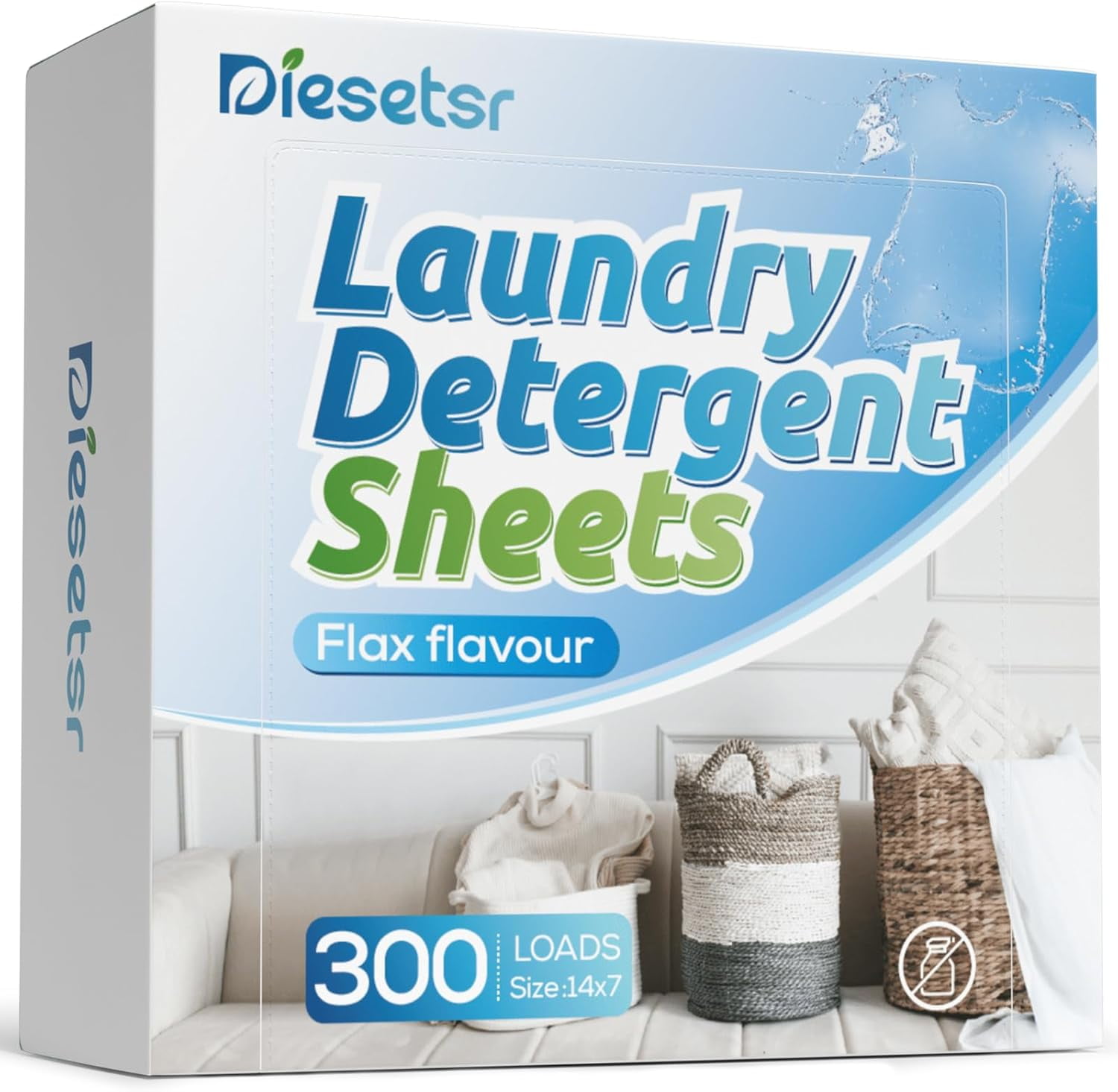 Laundry Deternt Sheets 150 Counts Travel Sheet ECO-friendly, 300 Sm ...