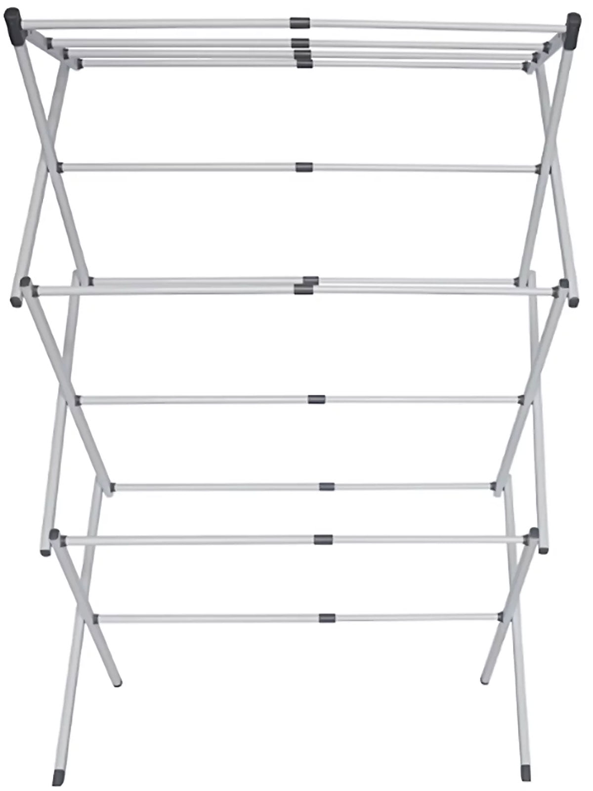 Casacomfy Stretchable Collapsible Laundry Drying Rack, White, Metal ...