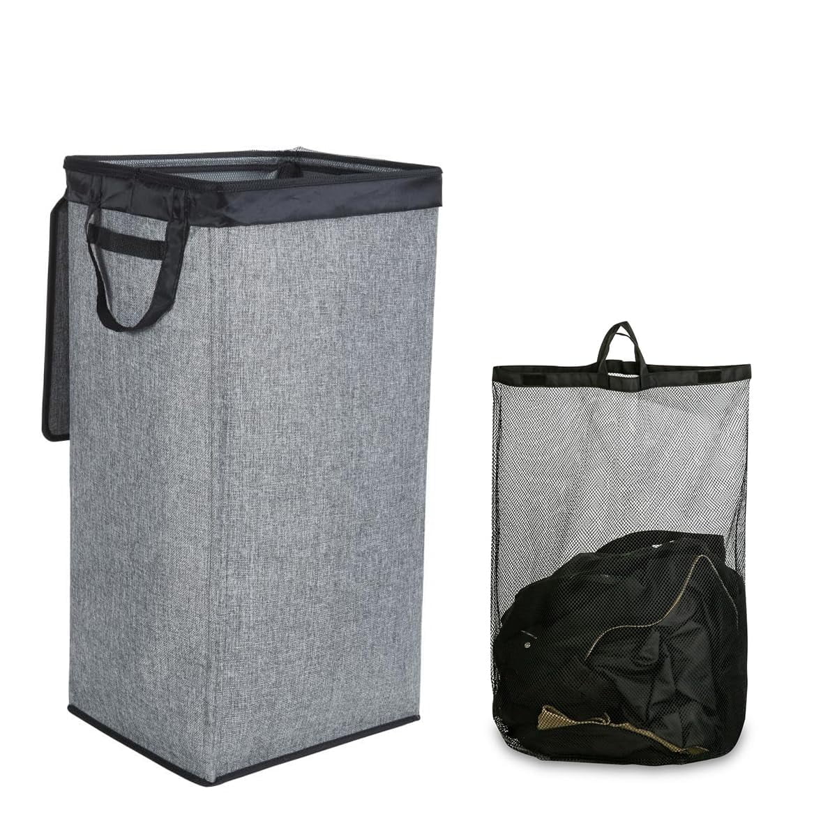 Laundry Hamper,100L Large Capacity,Foldable Laundry Basket,Fabric ...