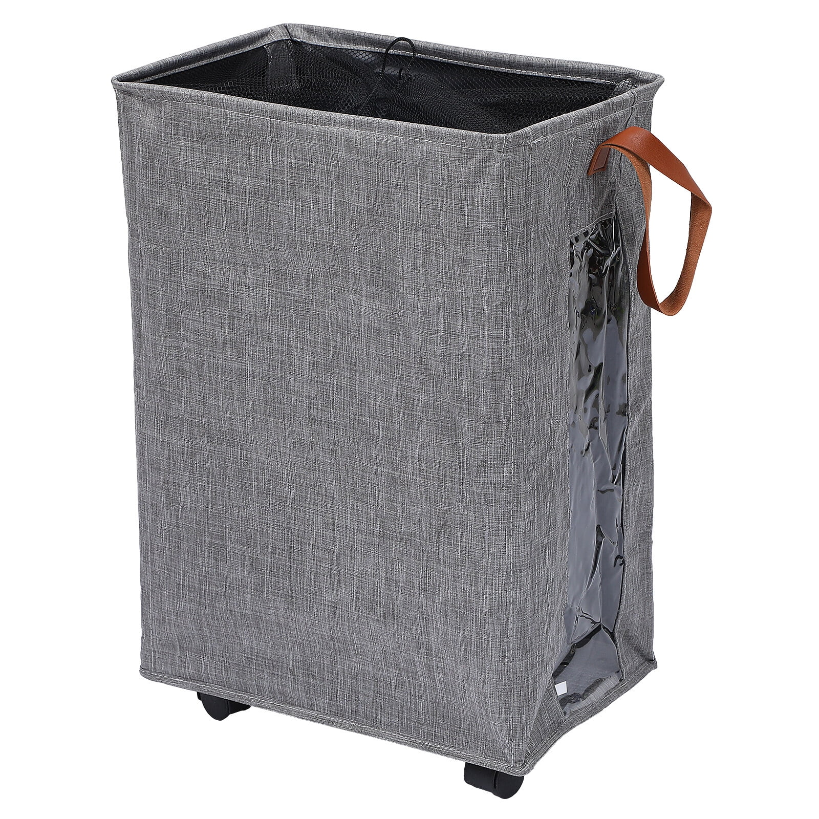 Laundry Hamper Foldable Laundry Basket Storage Bag with Wheels ...