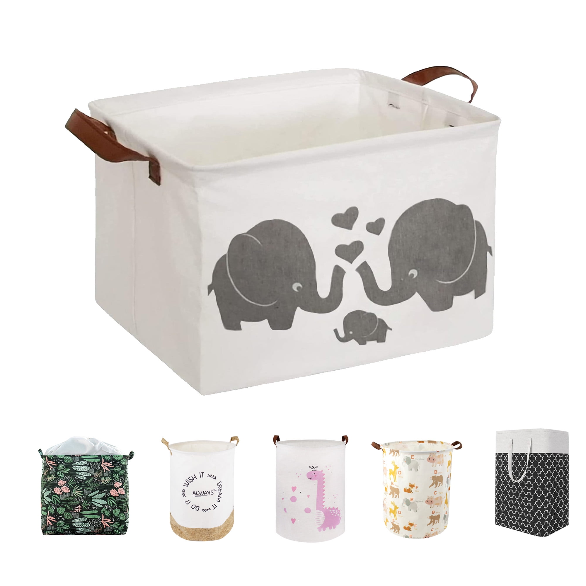 Laundry Hamper, Collapsible Laundry Basket Dorm, Baby Laundry Basket ...