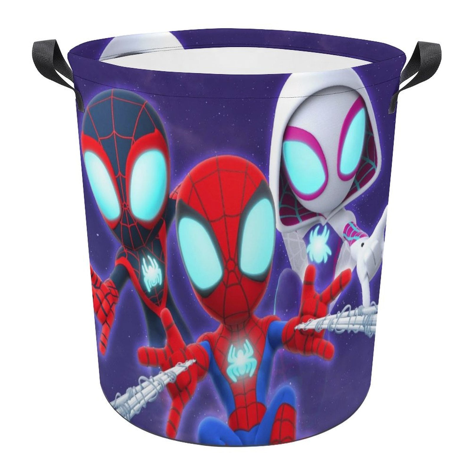Laundry Hamper Cute Spiderman Laundry Baskets Large Girls Boys Kid ...