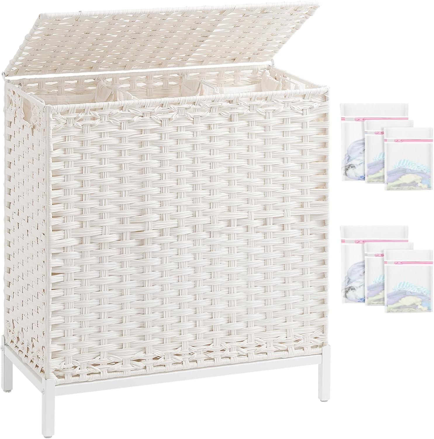 Laundry Hamper with Lid 132 L, (35 Gallons) Clothes Hamper with Lid ...
