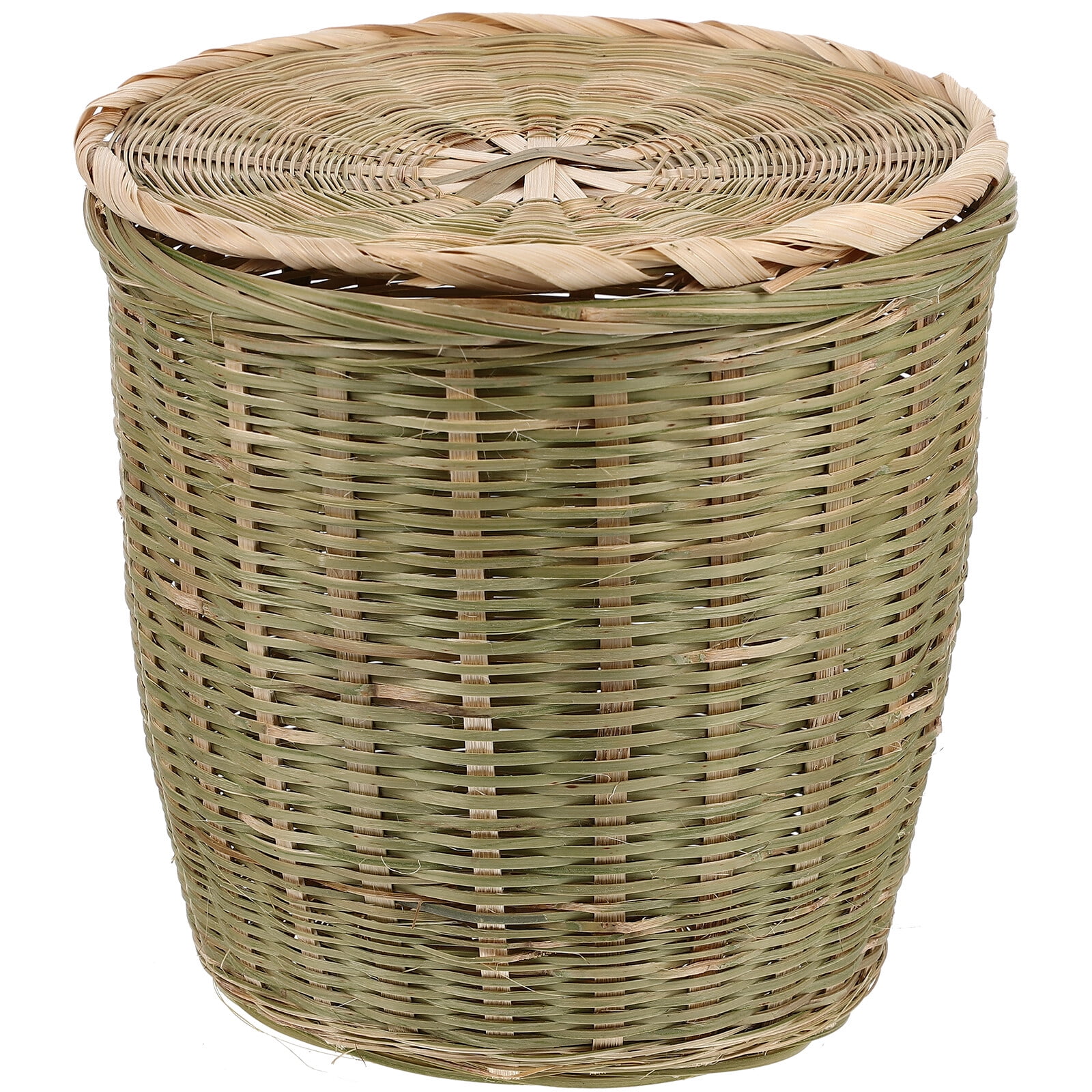 Laundry Hamper with Lid Trash Can Pastoral Style Basket - Walmart.com