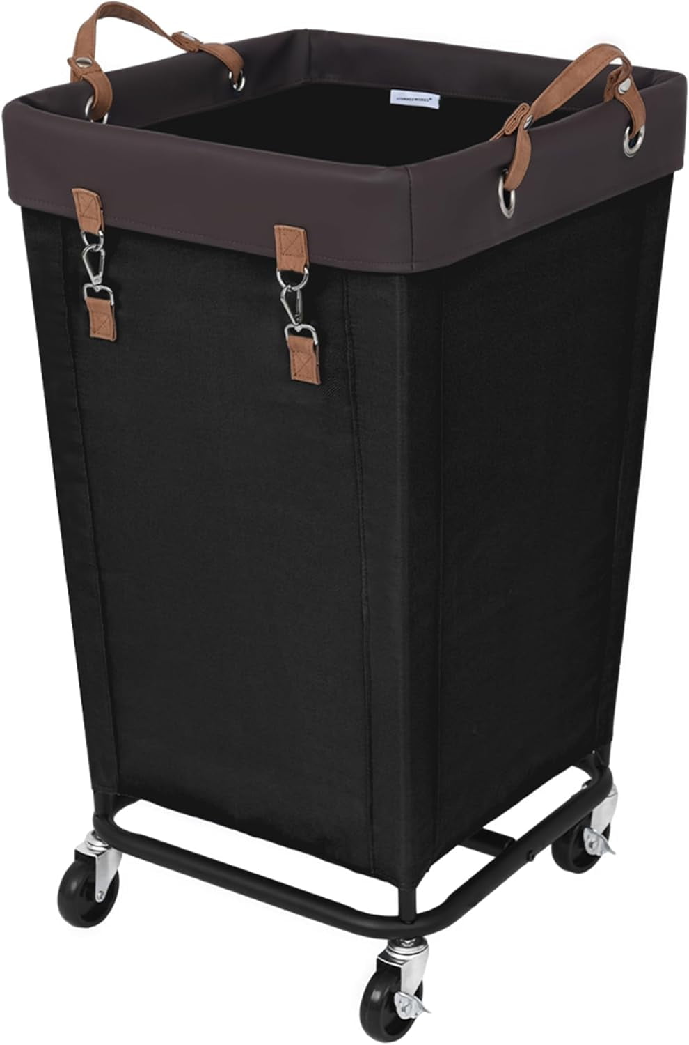 Laundry Hamper with Wheels, 160L Large Hampers for Laundry Rolling ...