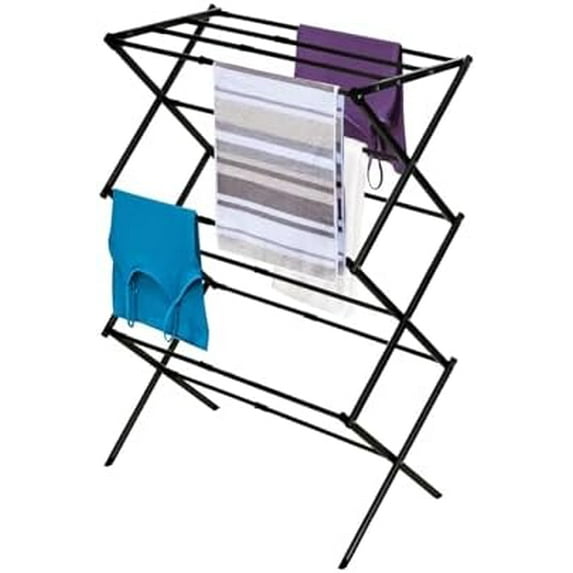 Laundry Organization Expandable/Collapsible Clothes Drying Rack ...