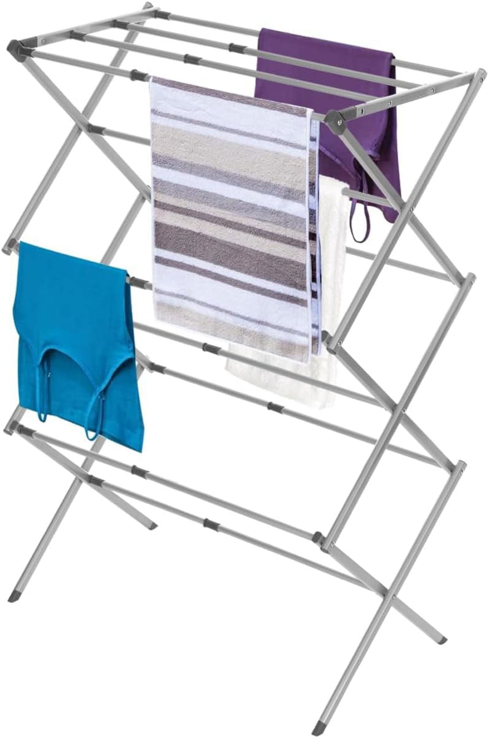 Laundry Organization Expandable/Collapsible Clothes Drying Rack ...