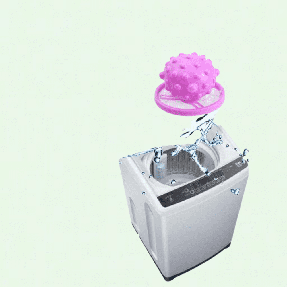Laundry Pet Hair Remover, Set of 3 Washing Machine Hair Filter Washers ...