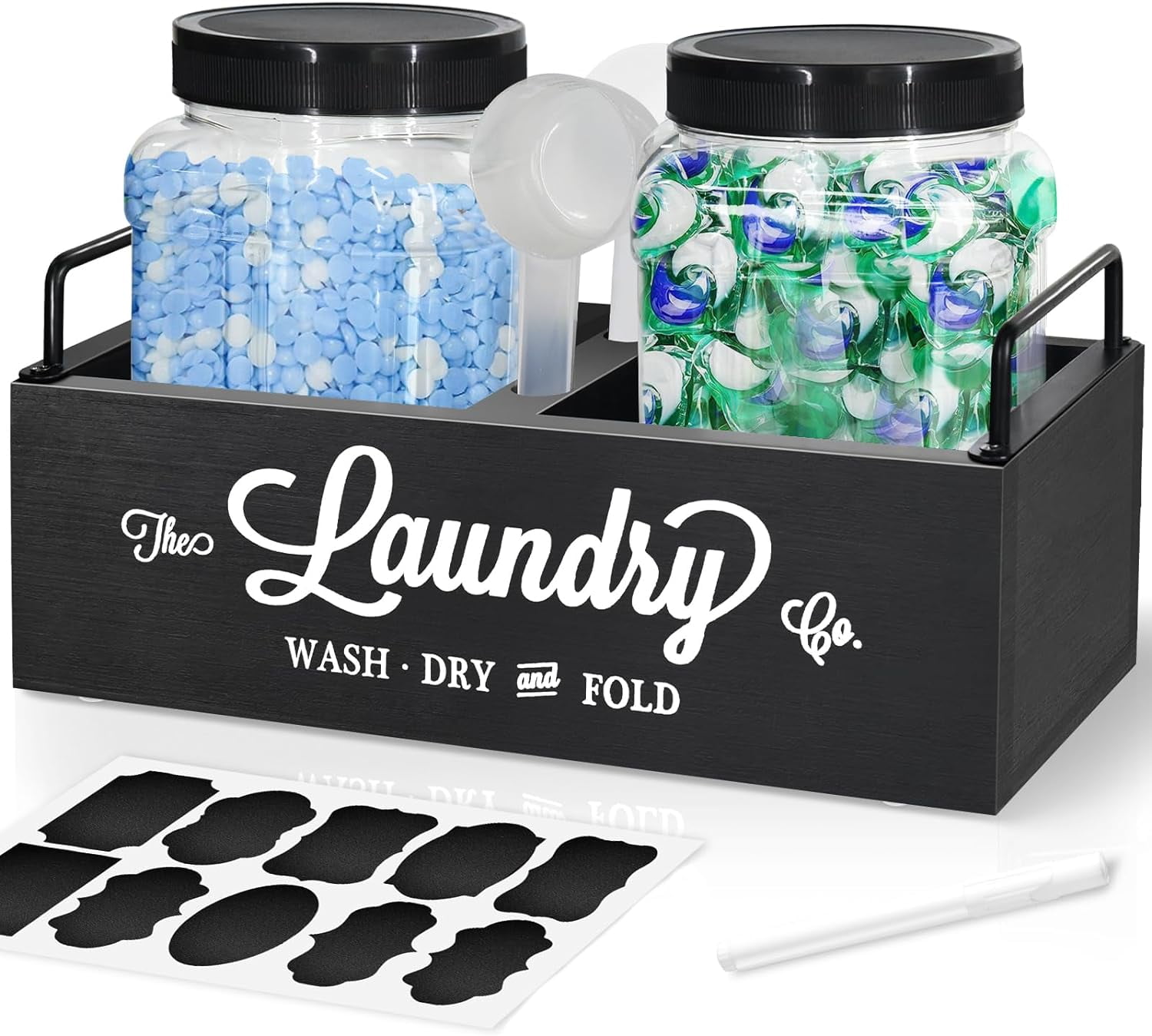 Laundry Pods Container For Laundry Room Organization, Laundry Detergent ...