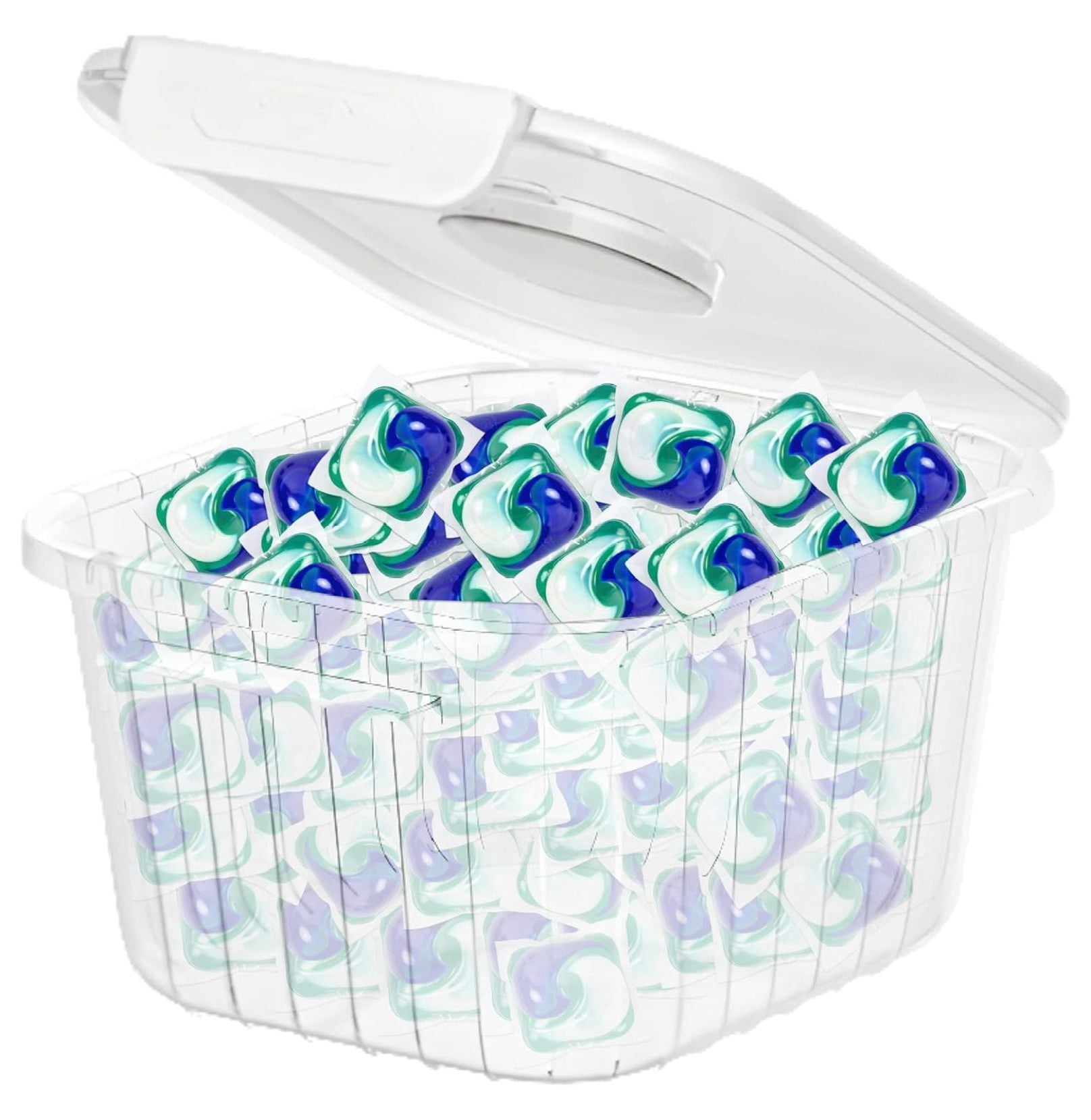 Laundry Pods Container for Laundry Room Organization, Dishwasher Pods ...