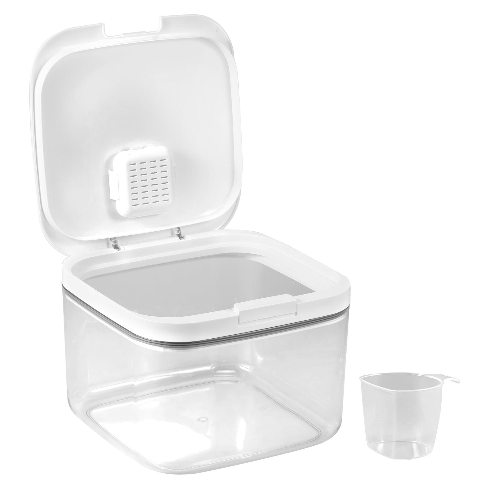 Laundry Powder Container with Pop up Lid 5.6L Powder Detergent ...