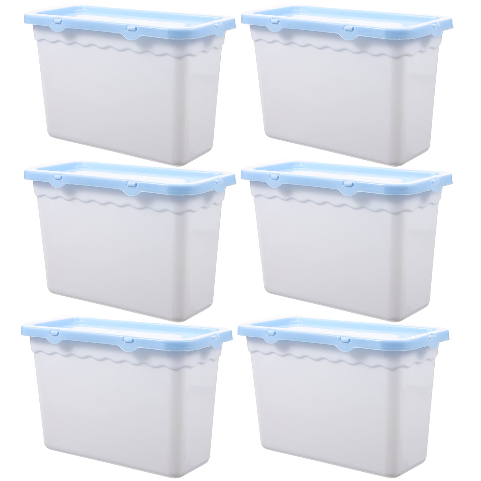 TOYMYTOY Detergent Storage Box Laundry Beads Box 6Pcs 7.1X4.7X3.7In ...
