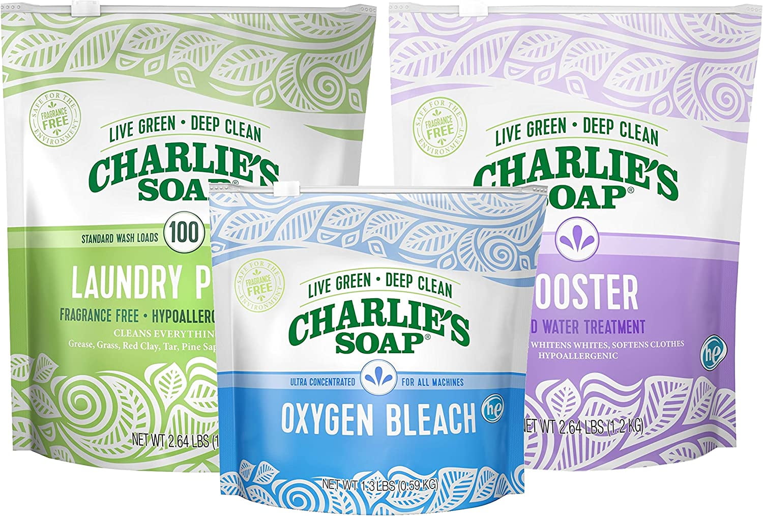 Laundry Powder Set Color Safe With Booster & Oxygen Bleach - Walmart.com