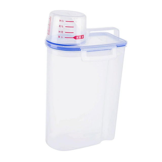 Laundry Powder Storage Container 4L Storage Jar Bin for Hotel Bathroom ...