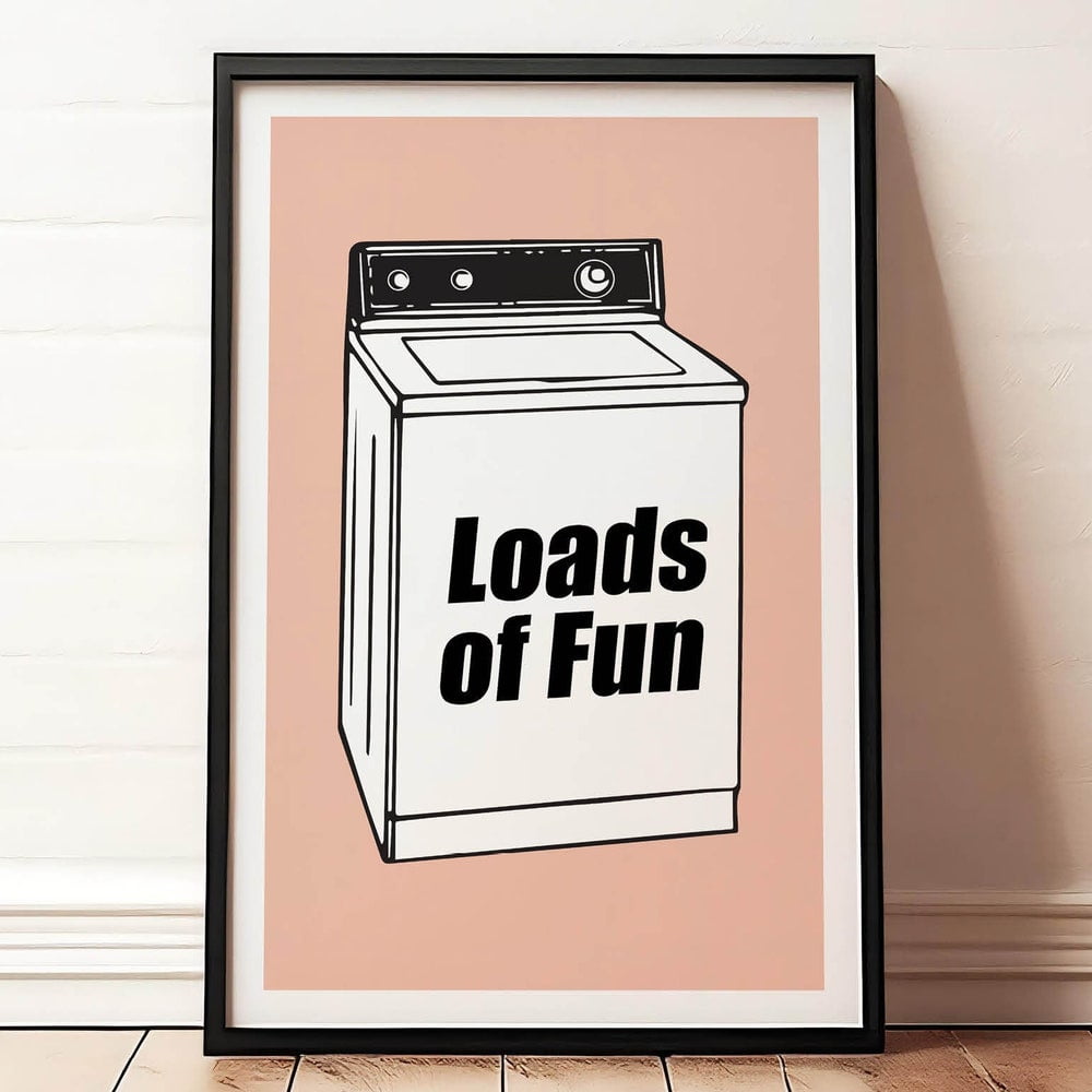 Laundry Print Utility Room Art Laundry Room Wall Decor Fun Laundry ...