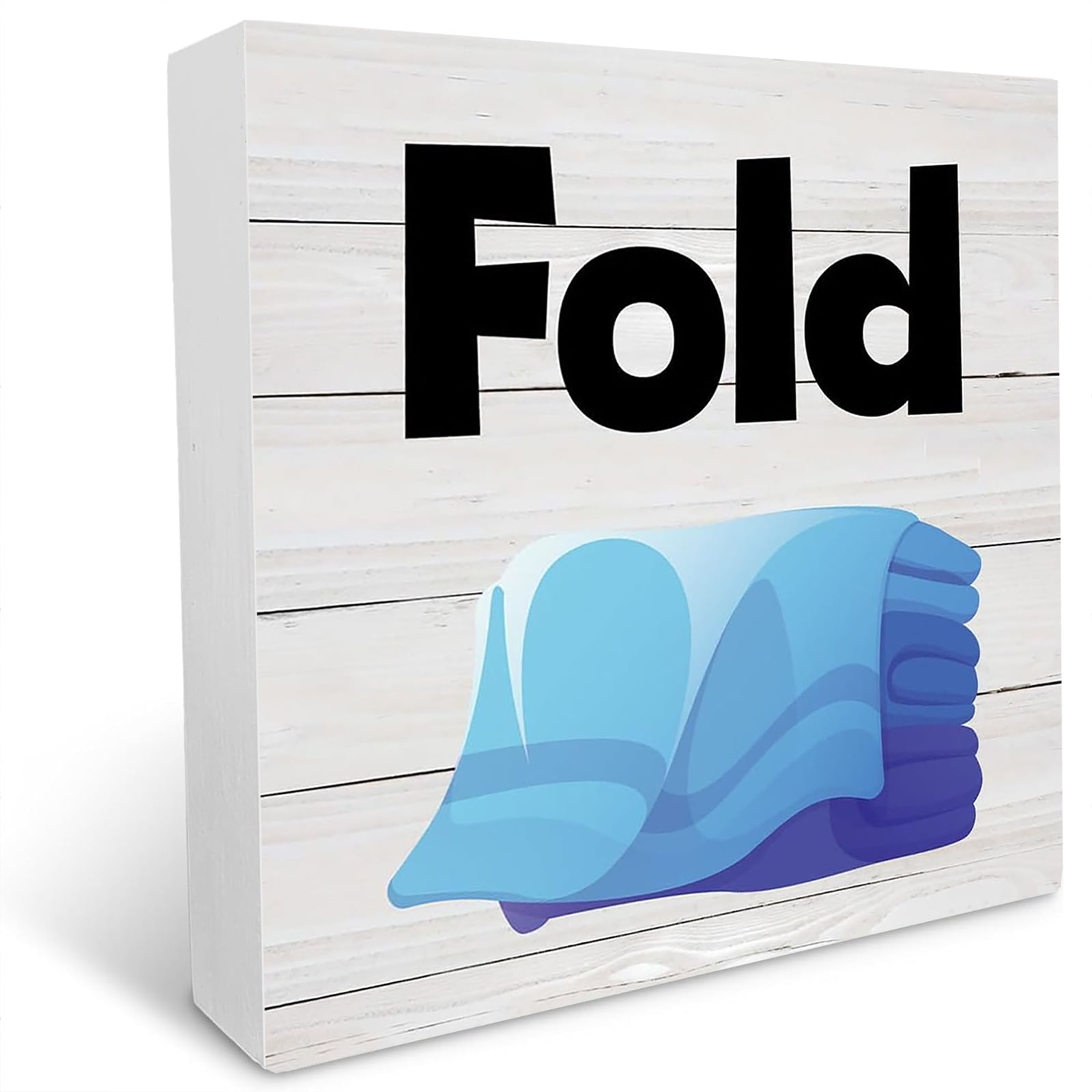 Laundry Room Decor, Wood Box Sign Desk Decor, Farmhouse Laundry Table ...