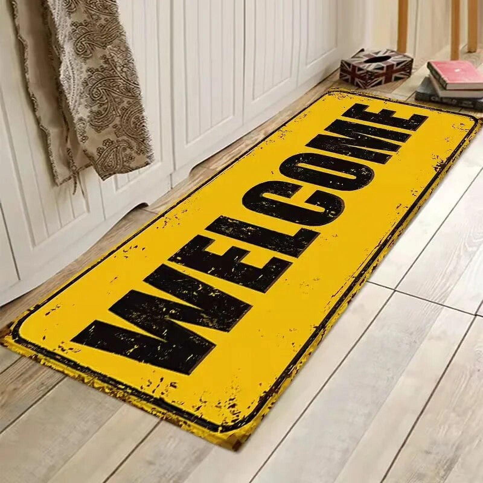 Laundry Room Kitchen Mat Bedroom Hallway Doorway Anti-slip Carpet Long ...