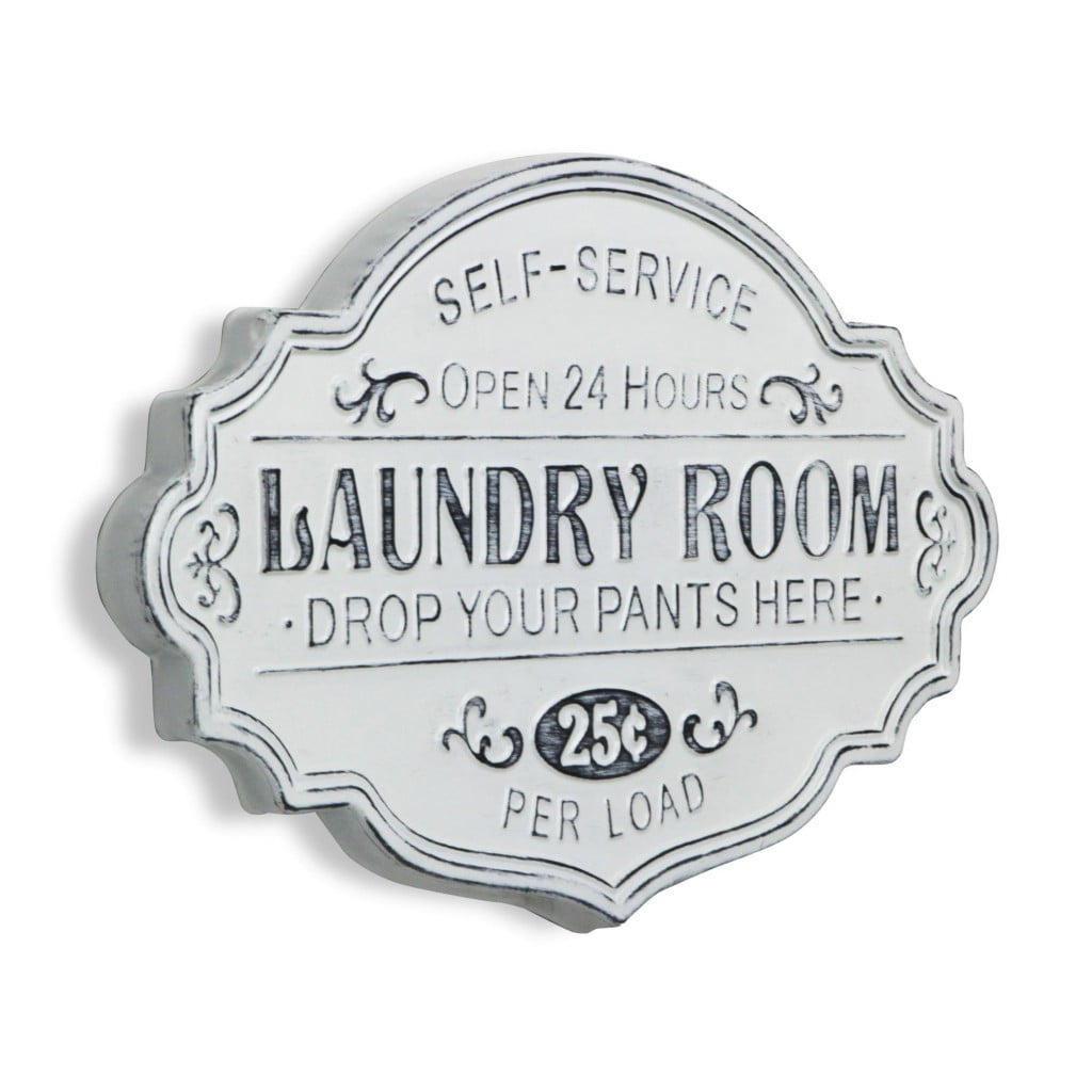 Laundry Room Metal Sign - Walmart.com
