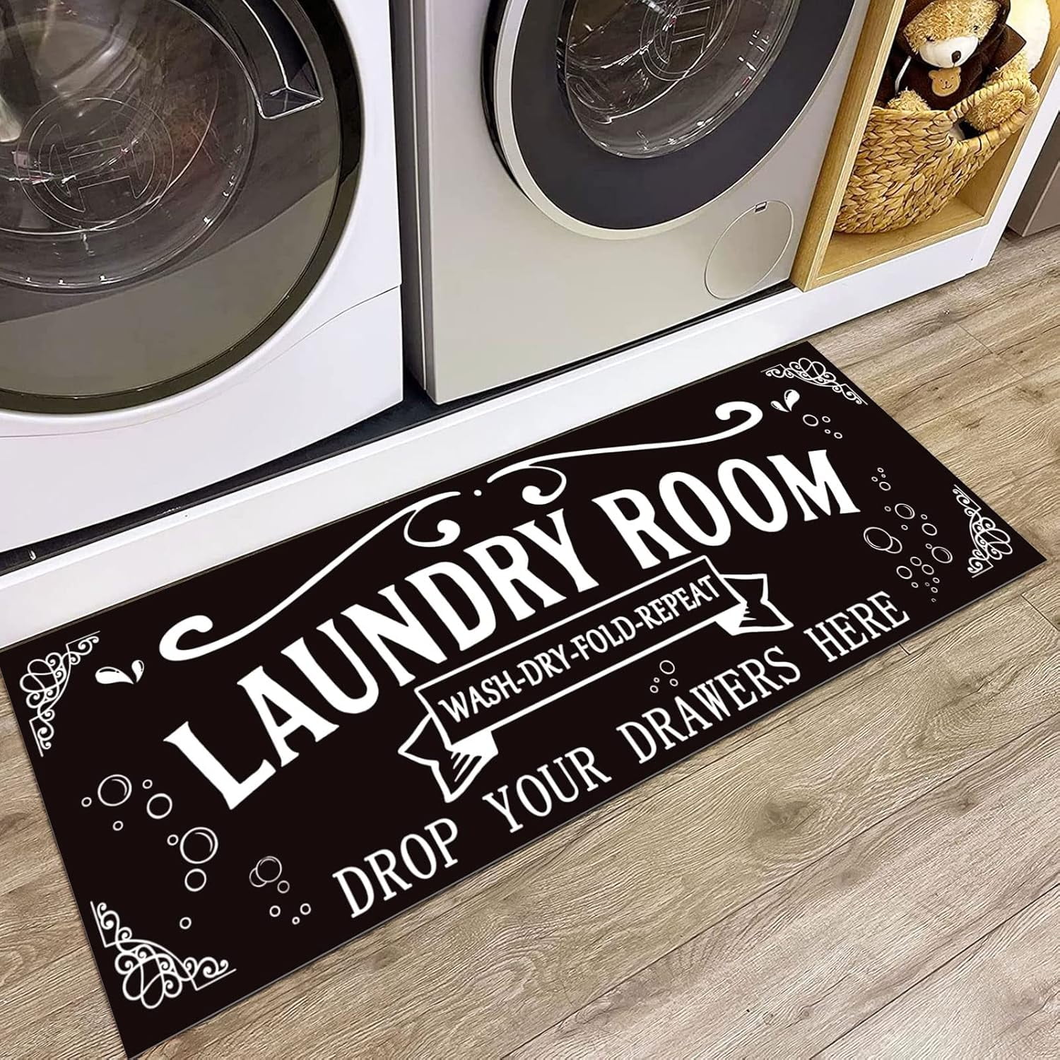 Laundry Room Rug Runner Non Slip Laundry Rugs and Mats for Laundry Room ...