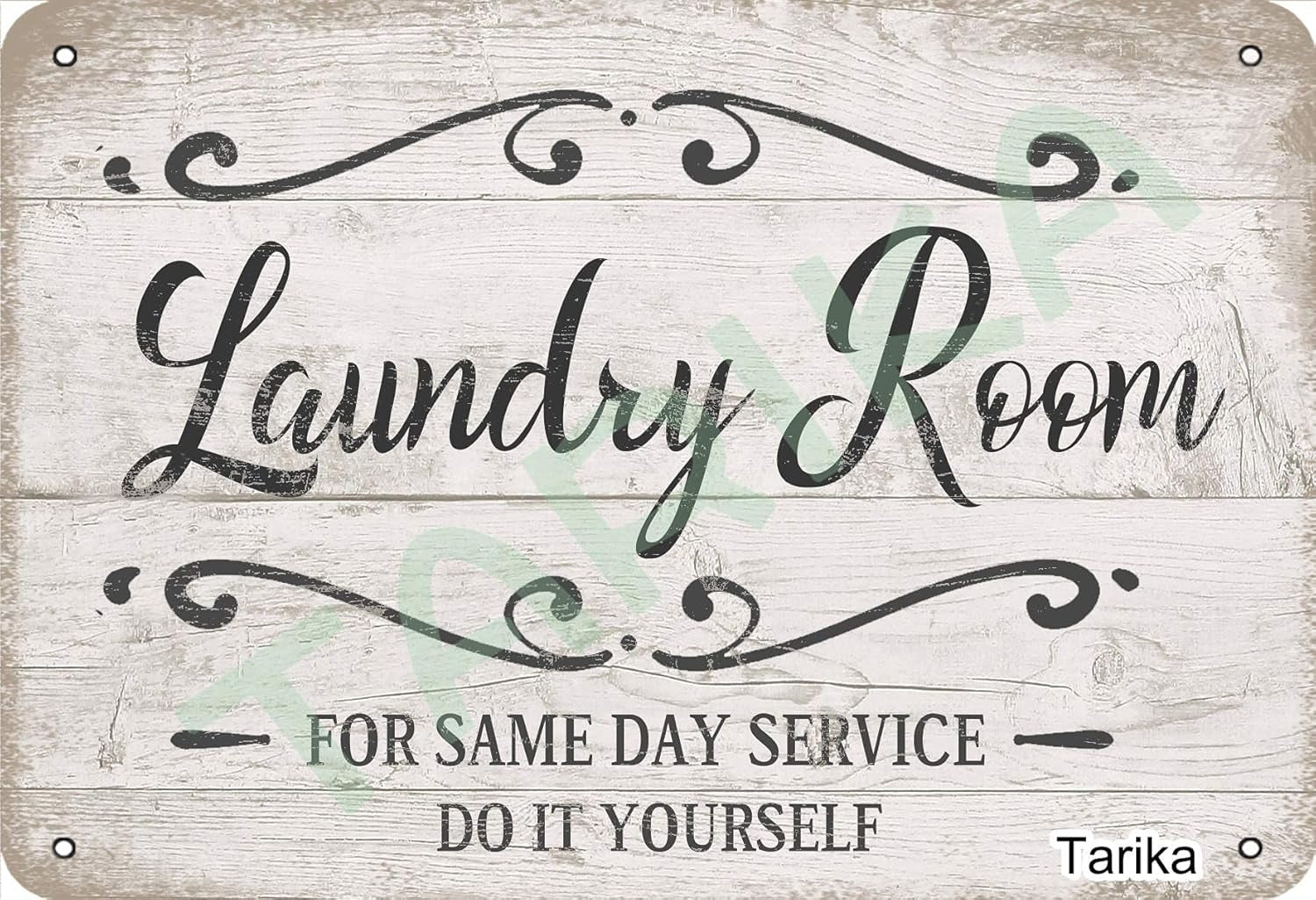 Laundry Room for Same Day Service Do It Yourself Retro Look Metal Metal Tin Sign 8x12 Inch ...