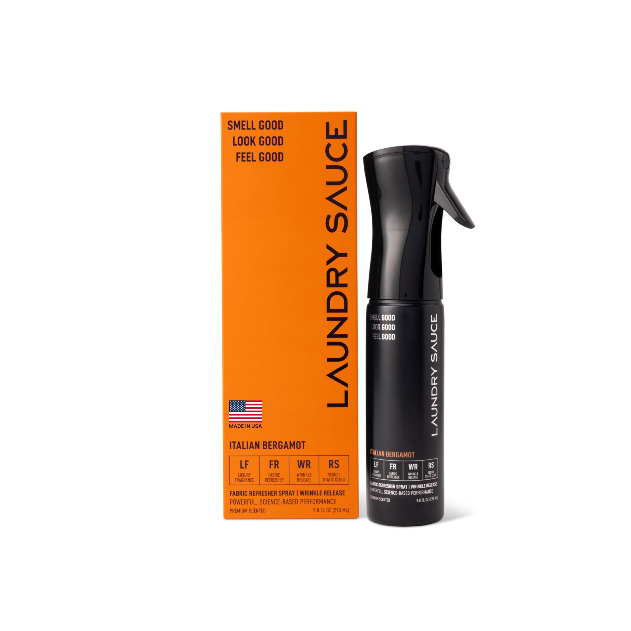 Laundry Sauce Fabric Refresher Spray Italian Bergamot, Odor-Fighting ...