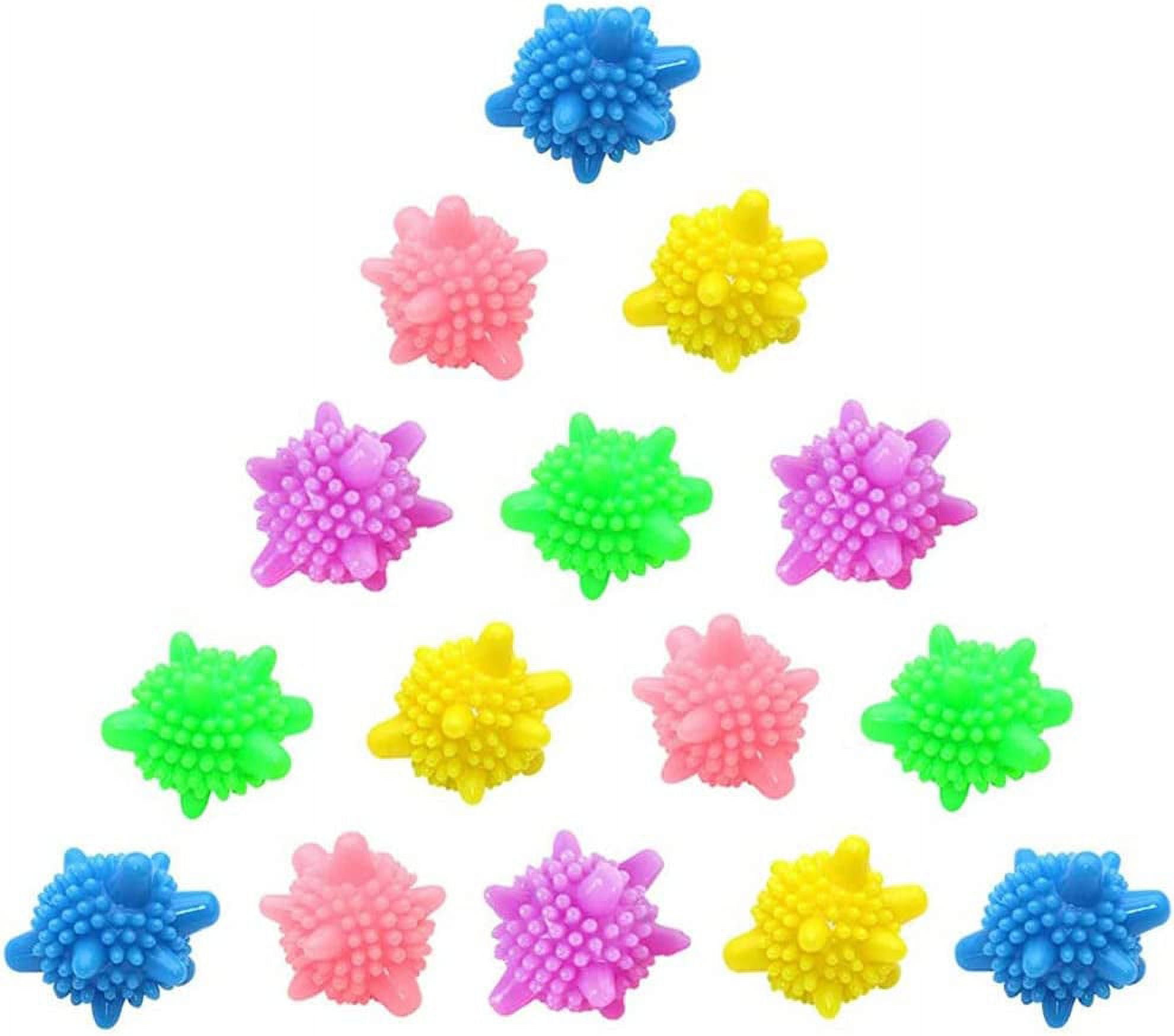 Laundry Scrubbing Balls, Tangle-Free and Cleaning Pow Wash Balls, Solid ...
