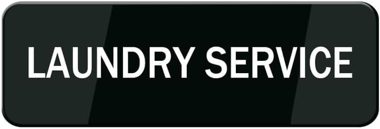 Laundry Service Sign For House Home And Office Strong Self Adhesive ...
