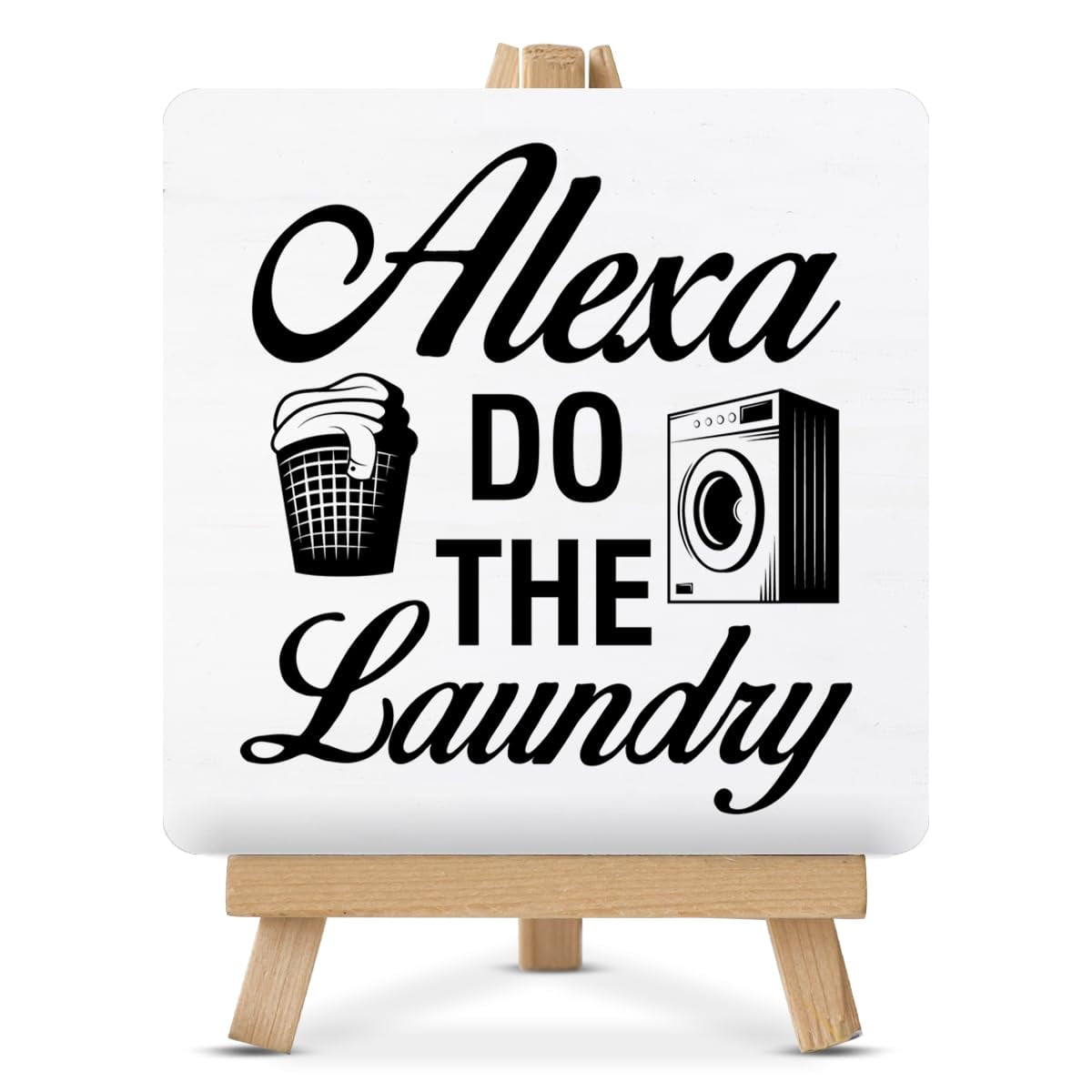Laundry Sign Laundry Room Decoration, Farmhouse FST1 Alexa Do the ...