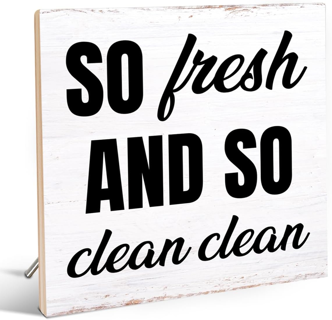 Laundry Sign - Laundry Room Signs So Fresh and So Clean Clean Wood Desk ...