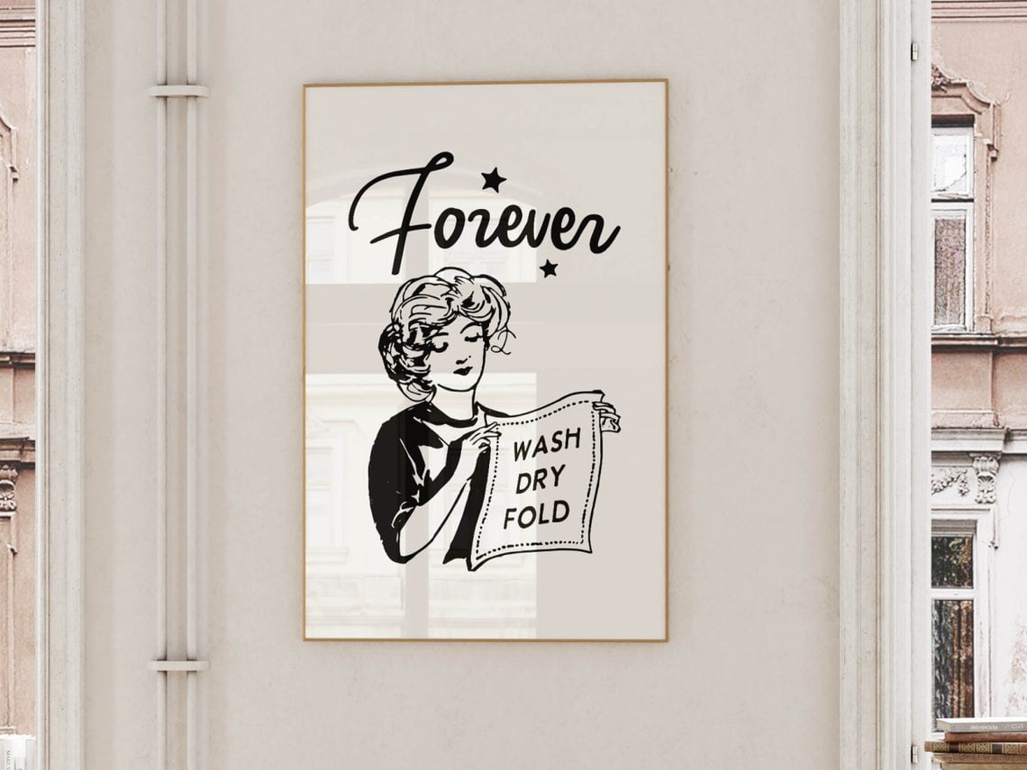 Laundry Sign Utility Room Art Laundry Room Wall Decor Funny Laundry ...