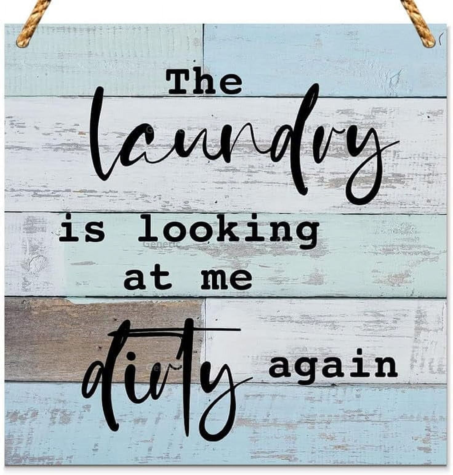 Laundry Sign Wooden Sign,Laundry Room Decor, Farmhouse Home Decor ...