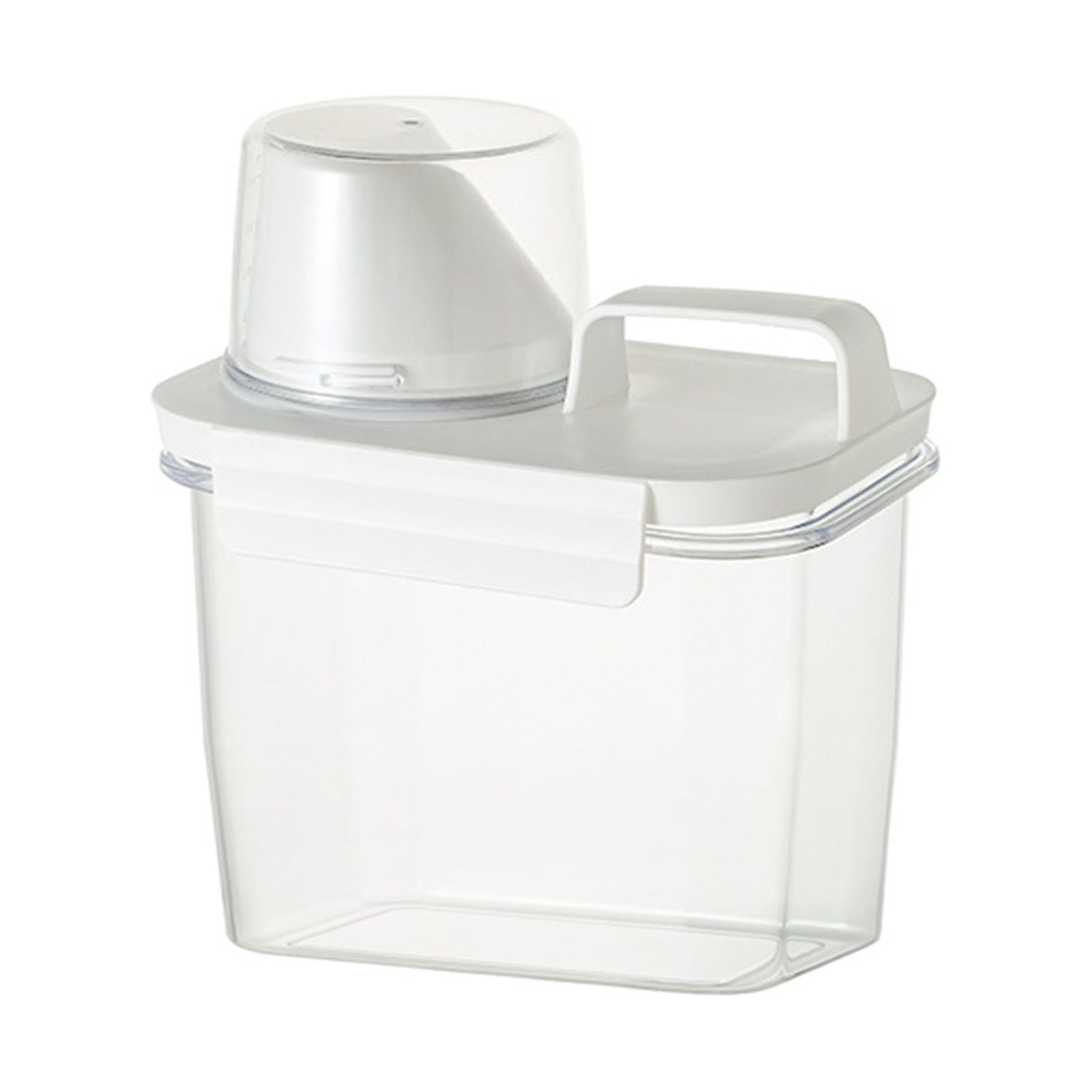Laundry Soap Detergent Dispenser Container, Laundry Powder Storage Box ...