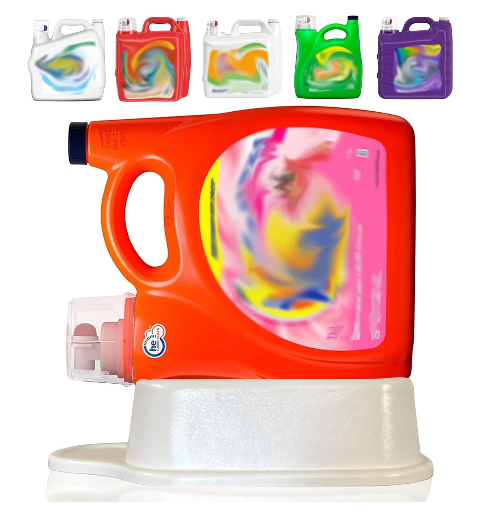 Laundry Soap Dispenser Station - Laundry Holder and Drip Catcher Made ...