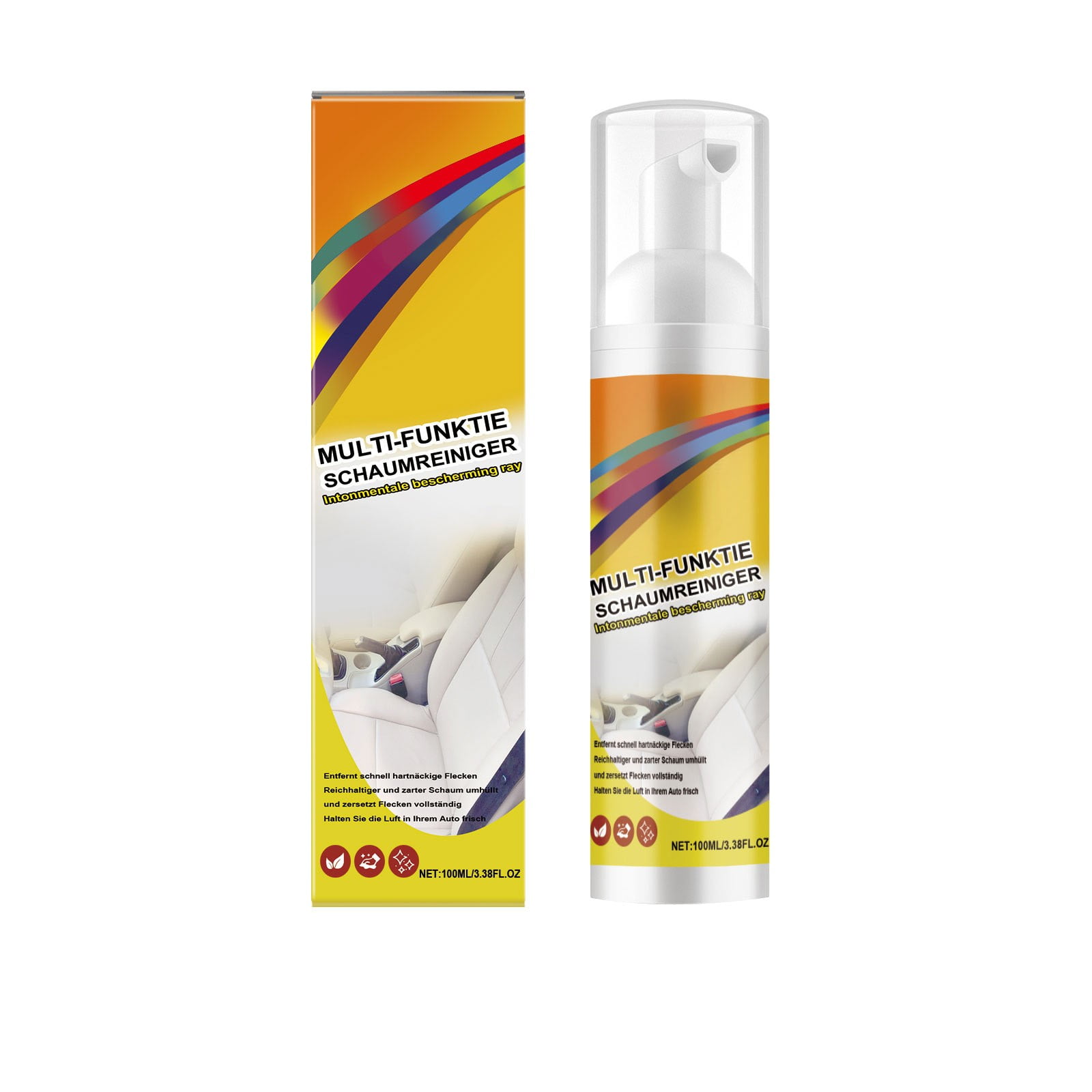 Laundry Soap Multipurpose Foam Cleaner For Cars（100Ml）; Multipurpose ...