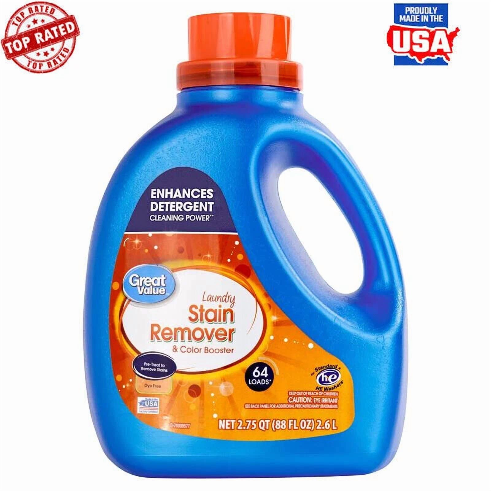 Laundry Stain Remover Color Booster Pre-Treat Tough Grass Dirt Wine ...
