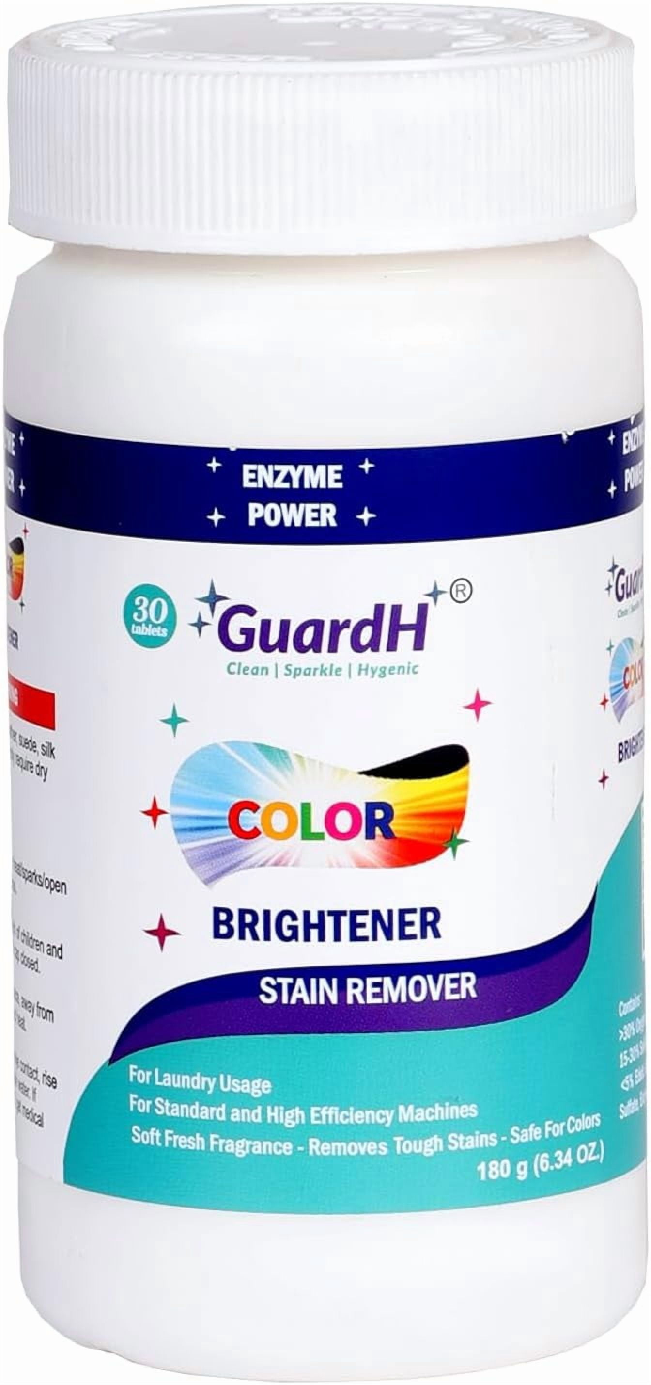 Laundry Stain Remover & Color Booster Tablets – Brightens Clothes ...