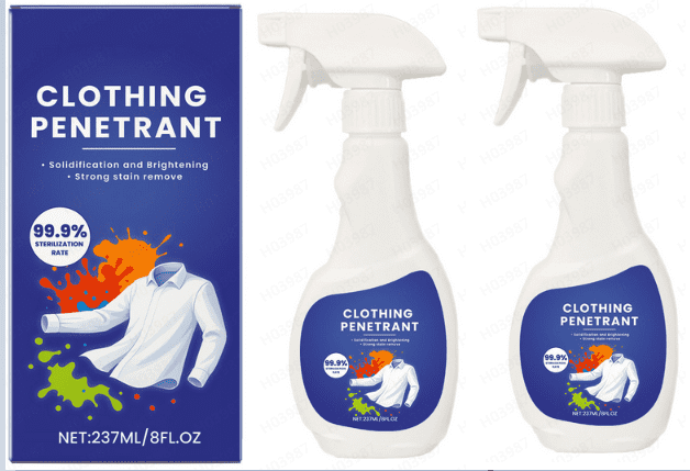 Laundry Stain Remover Spray, 8oz Active Enzyme Laundry Stain Remover ...