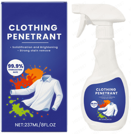 Laundry Stain Remover Spray, 8oz Active Enzyme Laundry Stain Remover ...