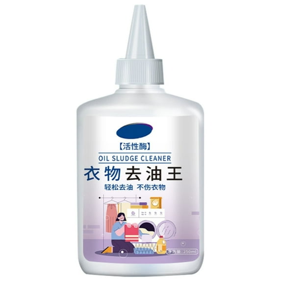 Laundry Stain Remover Spray For Clothes Fabric Oil Grease Underarm ...