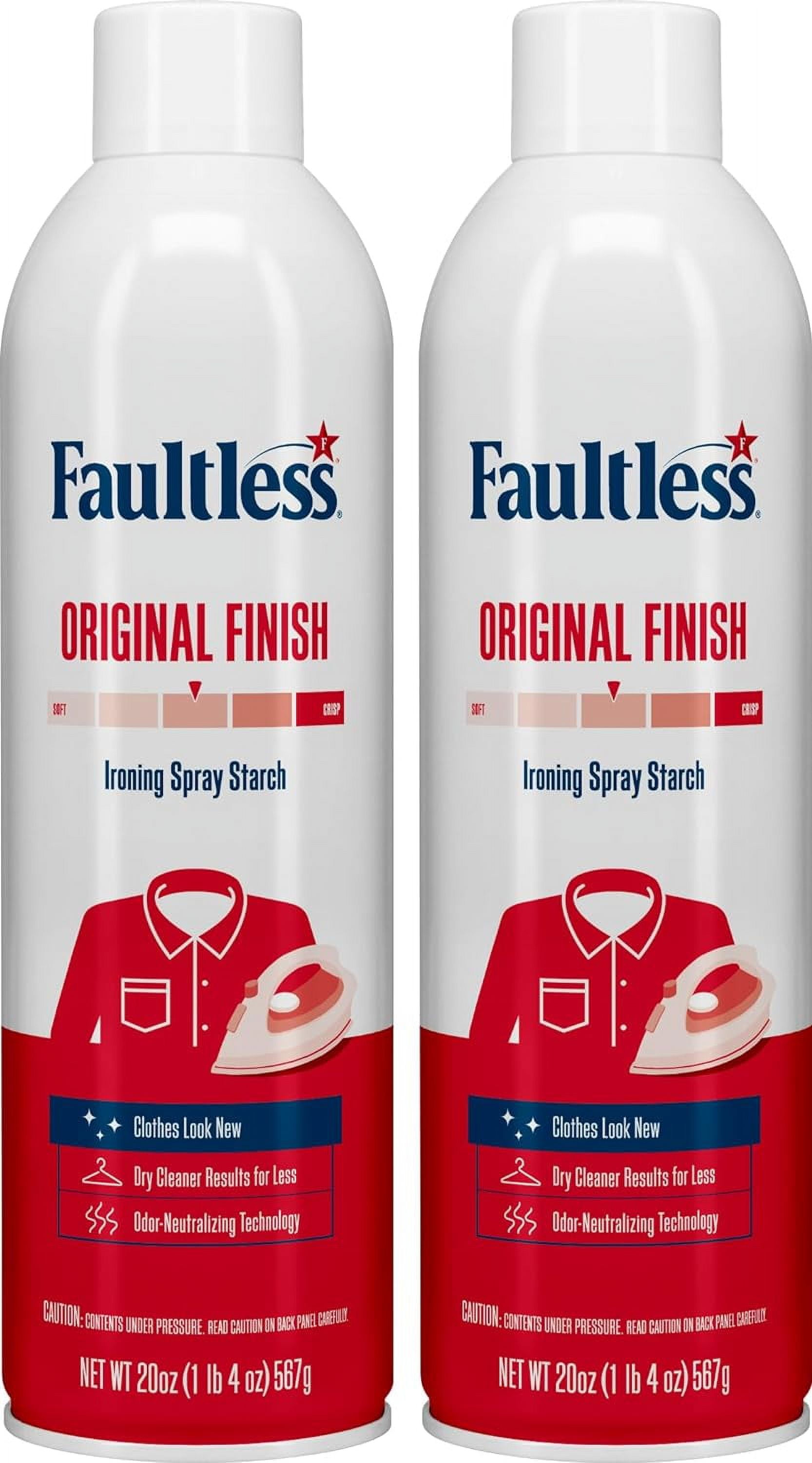 Laundry Starch Spray, Original Hold Ironing Enhancer Spray Starch for a ...