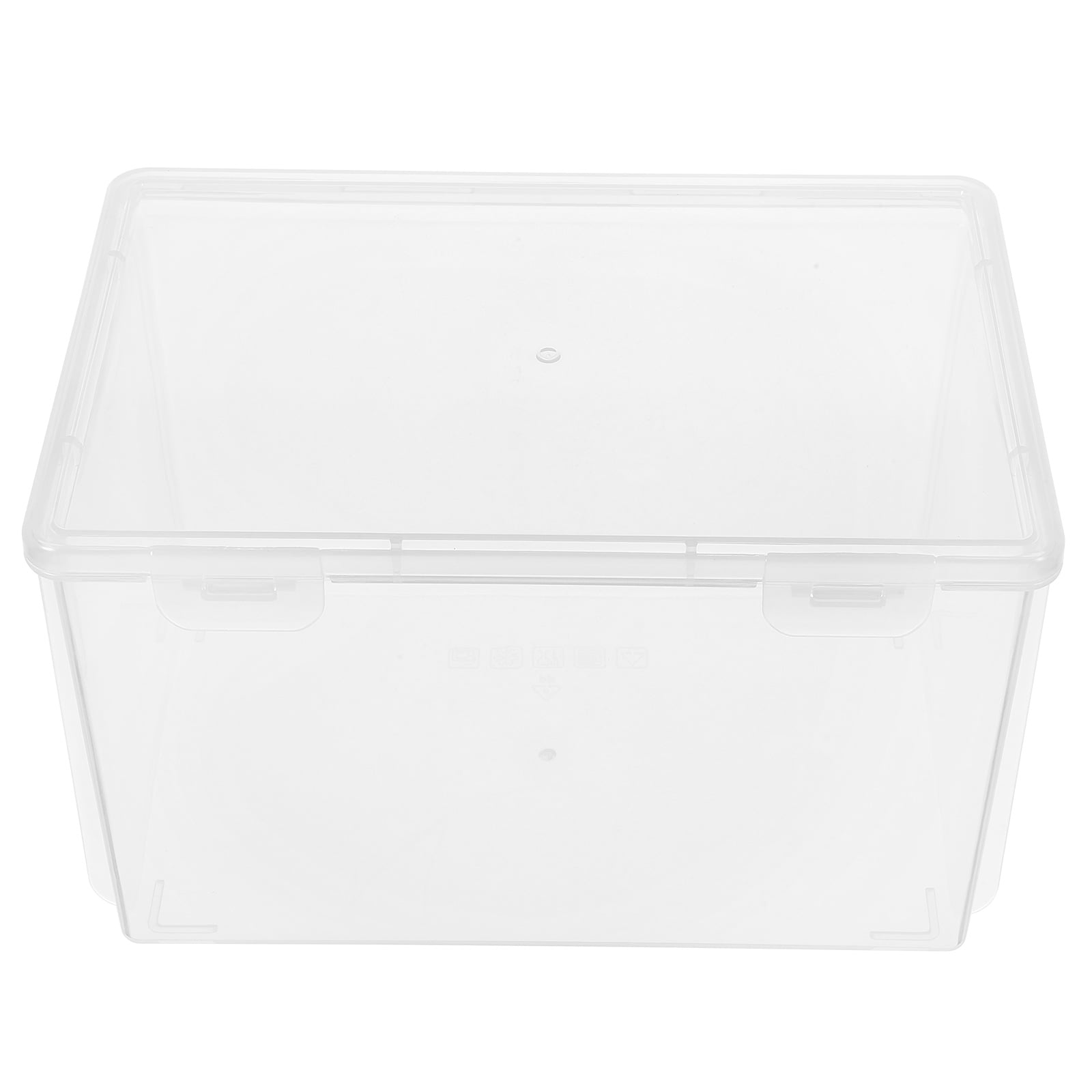 Laundry Storage Box Clear Bins Detergent Powder Transparent - Walmart.com