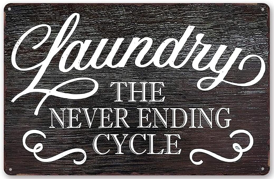 Laundry The Never Ending Cycle Laundry Room Vintage Vintage Toilet Cave ...